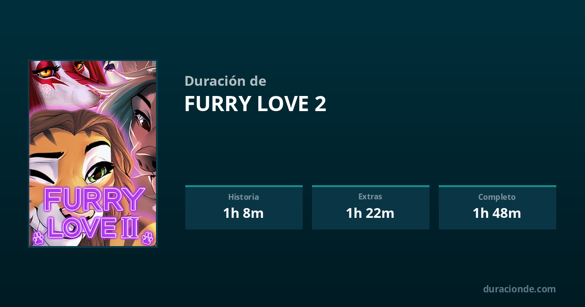 ¿Cuánto dura Furry Love 2? | DuracionDe