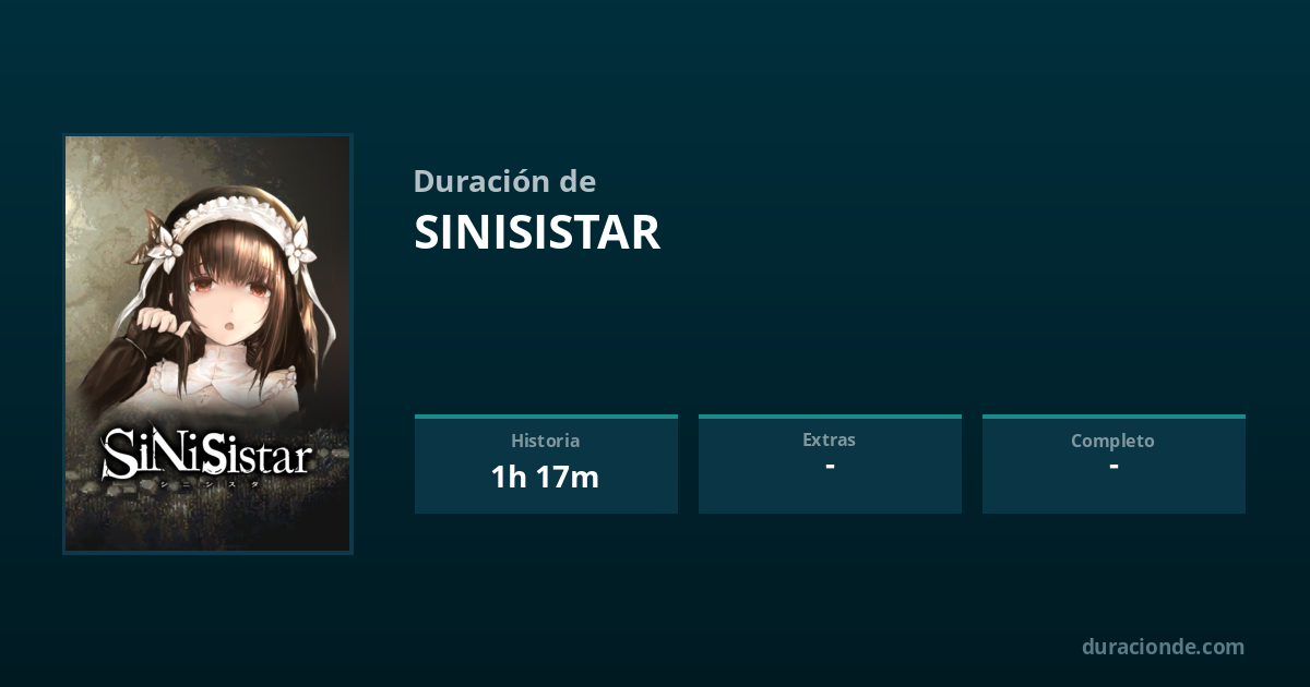 ¿Cuánto dura SiNiSistar? | DuracionDe